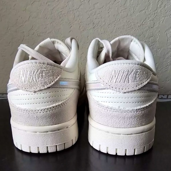 Nike | Shoes | Nike Dunk Low Iridescent Swoosh | Poshmark